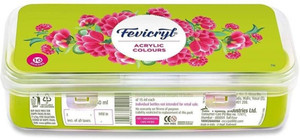 Flipkart.com | Pidilite Fevicryl sunflower kit (150ml)acrylic colors