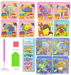 KHILONEWALA Diamond Art Gem by Number Kits Arts and Crafts for Kids ...