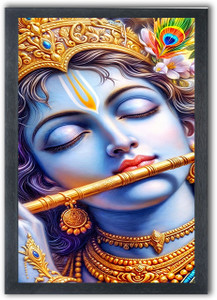 Devatwal Lord Krishna / Bal Krishna Photo Frame For Wall Mounted ...