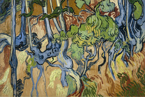 DecorAdventures *Tree Roots (1890)* by Van Gogh. Canvas Canvas 18 inch ...
