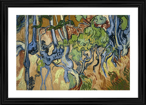 DecorAdventures *Tree Roots (1890)* by Van Gogh. Digital Reprint 16 ...