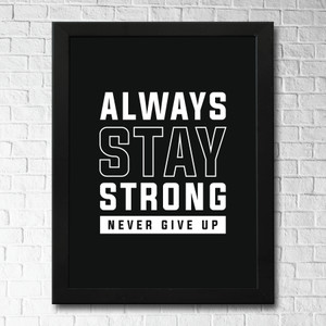 Pixel Arts Motivational Quotes Poster with Frame - Inspirational Quotes ...