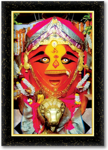 KSS MAHURGADVASINI RENUKA MATA photo frame (Wood Base and Front ...