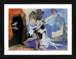 DecorAdventures *Minotaur with Dead Mare in front of a Cave* (1936 ) by ...