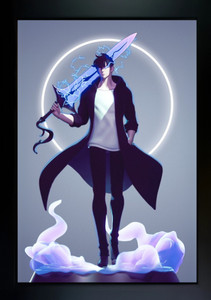 Meclay Arts Solo Leveling photo Frame | Solo Leveling Posters | Anime ...