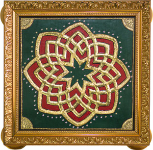 Mangala Arts Mangala Arts Tanjore Pooja Room Stool, High quality, 12X12 ...