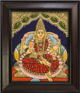 Mangala Arts Mangala Arts Lakshmi Tanjore 3D Tanjore Painting, High ...