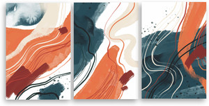MUET Hand Drawn Cover Pack Art Print-Canvas (Unframed)-(Set of-3) Ink ...