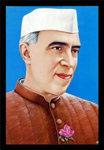 jog craft pandit jawaharlal nehru photo frame, nehru ji photo frame ...