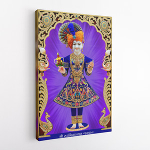 GIFTMASTER Lord Swaminarayan Frame Bhagwan Photo Frame Painting Poster ...