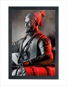 Chitransh Gifts Chitransh Chhatrapati Shivaji Maharaj Wall Mounted ...