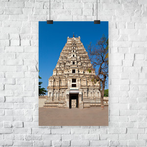 MSC ARTS 12 inch Virupaksha Temple, Hampi Vinyl Wall Sticker | 12 x 18 ...