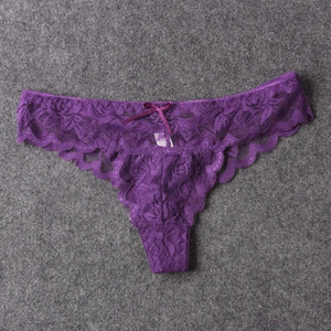pashii Women Thong Purple Panty - Buy pashii Women Thong Purple Panty ...