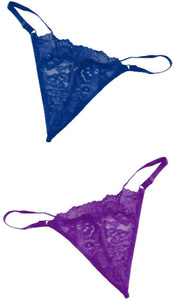 SHF Women Bikini Blue, Purple Panty - Buy SHF Women Bikini Blue, Purple ...