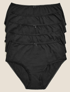 MARKS & SPENCER Women Boy Short Black Panty - Buy MARKS & SPENCER Women ...