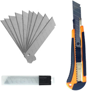 Flipkart.com | Mcare 18 mm Blade Cutter with 10 Replacement Blades ...