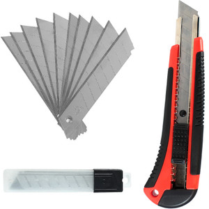 Flipkart.com | Mcare 18 mm Blade Cutter with 10 Replacement Blades ...