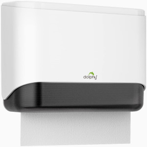 DOLPHY ABS Wall Mounted Multifold Mini Hand Tissue-White Paper ...