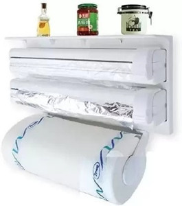 REGOLITH ENTERPRISES 3 in 1 Kitchen Triple Paper Roll Paper Dispenser 3 ...