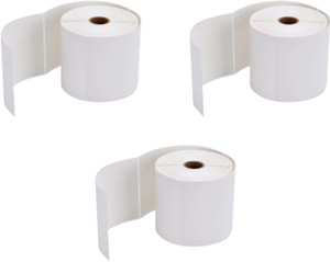 BlackDreams Paper Label Stickers 100x150mm(4x6 inch) Direct Thermal ...