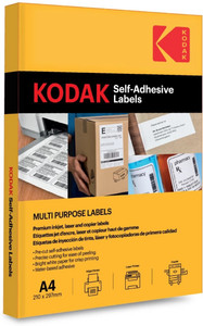 KODAK A4 ST-1 LABLE 100SHEET(1PKT) Self adhesive Paper Label Price in ...