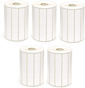 True-Ally Barcode Label Sticker-25x15mm-4 Ups-10000 Labels/Roll-Pack of ...