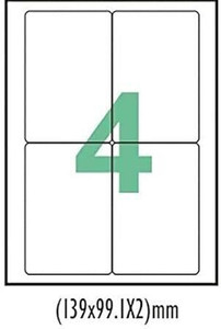 STRIVEWAVE SW-STKA4-ST4 STICKER Paper Label Price in India - Buy ...
