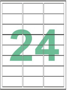 DESMAT A4 sheet 24 label and sticker Self-Adhesive Paper Label Price in ...