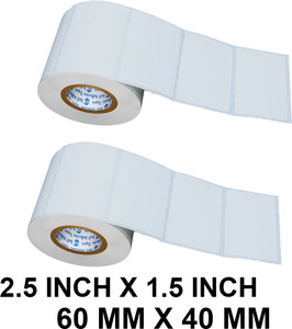VCR 1000 Labels Per Roll for Printing Barcoding Labels Self-adhesive ...