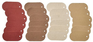 IKEA Utility Hanging Paper Label, set of 24, mixed colours NO Paper ...