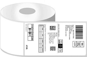 Iqoniqe Direct Thermal Watermark Label Paper 3”*5” Inch Self Paper ...