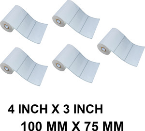 VCR 500 Labels Per Roll - Pack of 5 Rolls for Printing Shipping or ...