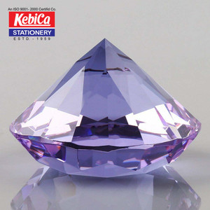 Flipkart.com | Kebica Paper weight Glass Table Top Diamond Paper weight ...
