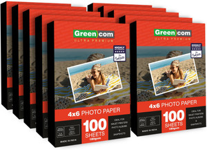 Flipkart.com | greencom Premium Plus Glossy Photo Paper 4x6 '' 10x15 cm ...