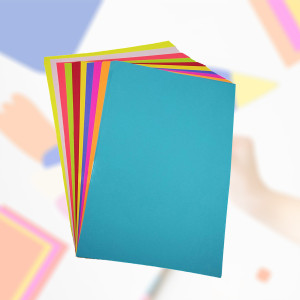 Flipkart.com | Poktum Origami Color Full A4 Sheets Non Ruled A4 70 gsm ...