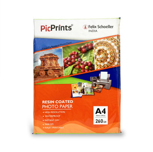 Flipkart.com | PicPrints Studio Gloss Photo Paper 260 GSM (A4 size, 20 ...
