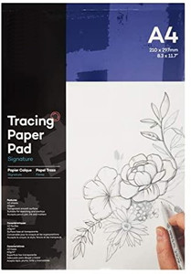 Flipkart.com | Gold Leaf A4 Tracing Paper Drawing Easy To Trace On Book ...
