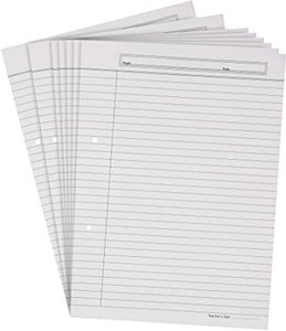 Flipkart.com | Tru Mart A4 Sheets Ruled A4 75 gsm A4 paper - A4 paper
