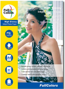 Flipkart.com | Full Colors High Glossy Photo Paper A4 (20 Sheets) 180 ...
