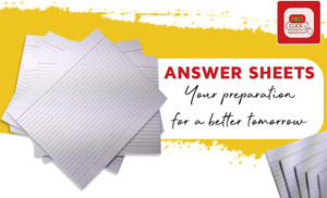 Flipkart.com | First Click ANSWER SHEET/EXAM SHEET COUNT 30 SHEET ...