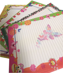 Flipkart.com | KRASHTIC 40 Sheet One Side Ruled Design Sheet For ...
