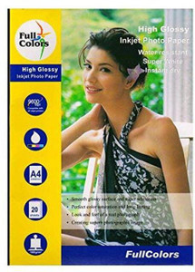 Flipkart.com | Full Colors High Glossy Photo Paper A4 180 gsm Photo ...