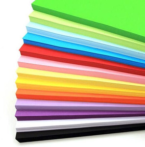 Flipkart.com | TITIRANGI 100 Pcs A4 Size Color Sheets for Art & Craft ...