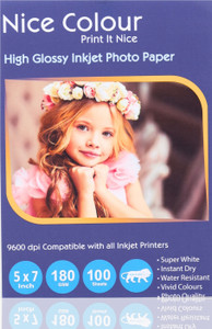 Flipkart.com | Nice Colour High Glossy Inkjet Photo Paper 100 Sheets ...