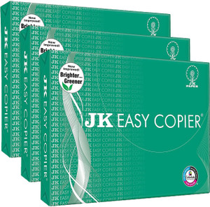Flipkart.com | JK Copier set of 3 Unruled A4 70 gsm A4 paper - A4 paper