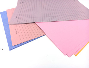 A4 School and Projects One Side Ruled and One Side Plain Pack of 40 ...