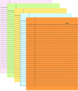 Flipkart.com | Lakeer Loose Colored Sheet, Pack of 50 for Project ...