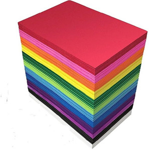 Flipkart.com | Eclet 90 gsm 50 sheet5sheet x 10 neon colour art and ...