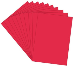Flipkart.com | Freedy 20 pcs Red Color Sheets Copy Printing Papers Card ...