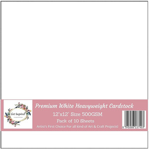 Flipkart.com | Get Inspired cardstock unruled a4 500 gsm Craft paper ...